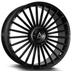 Azad AZ25 22x10.5 5x127/5x130 +42et 73.1 Gloss Black Wheels | eBay
