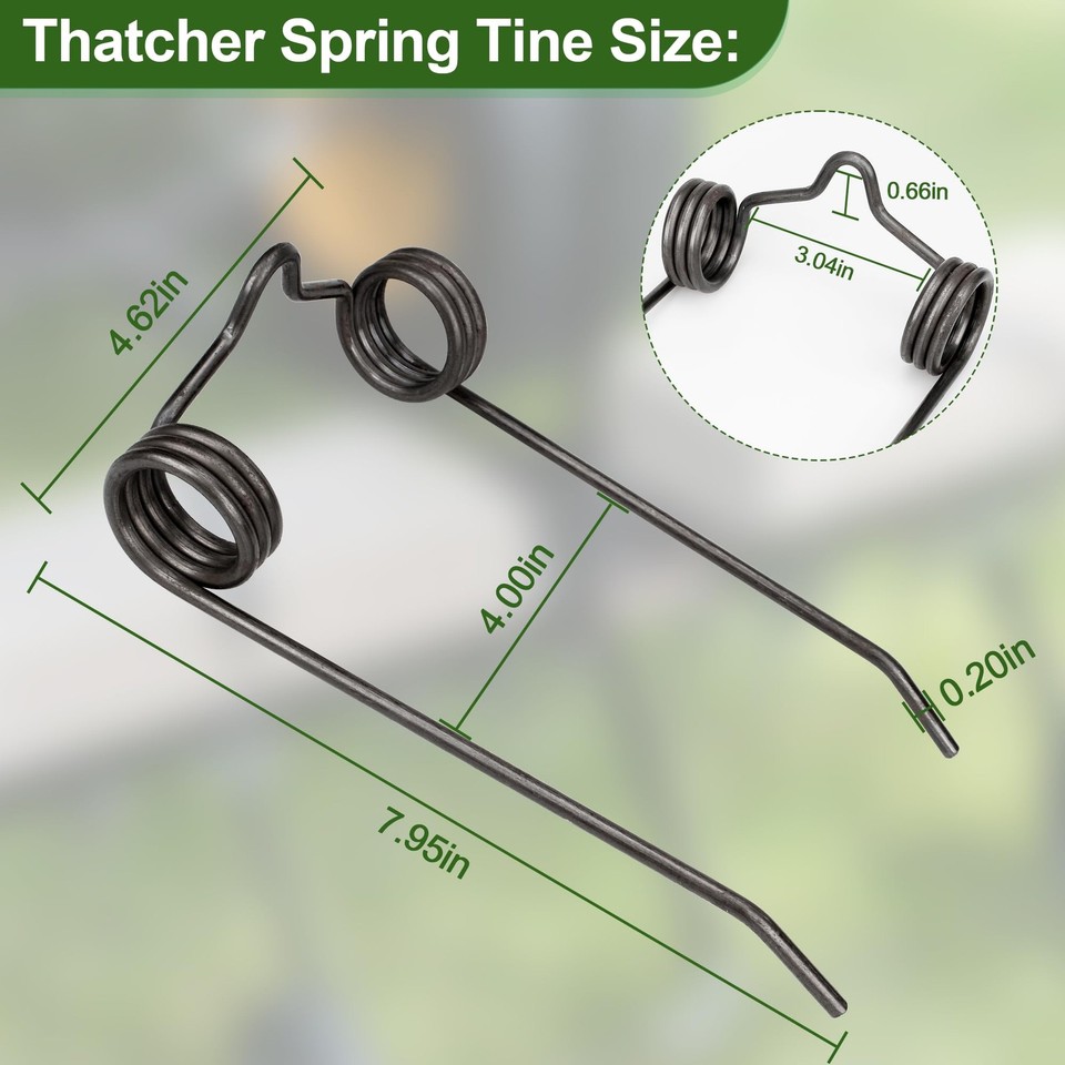 43783 Dethatcher Replacement Spring Tine for Agri-Fab Lawn Dethatcher ...
