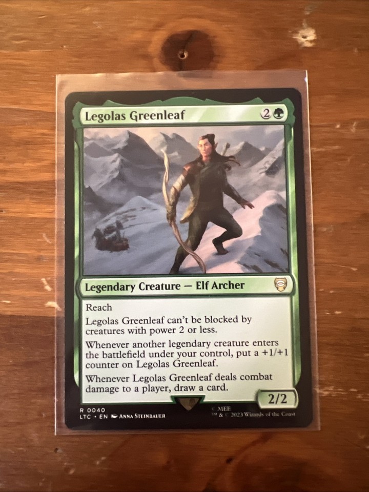 MTG | Legolas Greenleaf | Lord of the Rings | NM | EN | eBay
