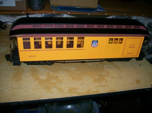 Bachmann Big Haulers Union Pacific 554 US Mail Combine Car (#97101) | eBay
