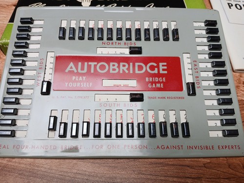 Auto Bridge Play Yourself Bribge Game 1950 Point Count Bidding | eBay
