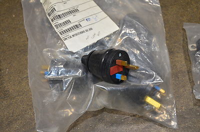 Duraplug BS-5733 BS-1363 BS 5733 250 Volt 13 Amp UK British Black ...