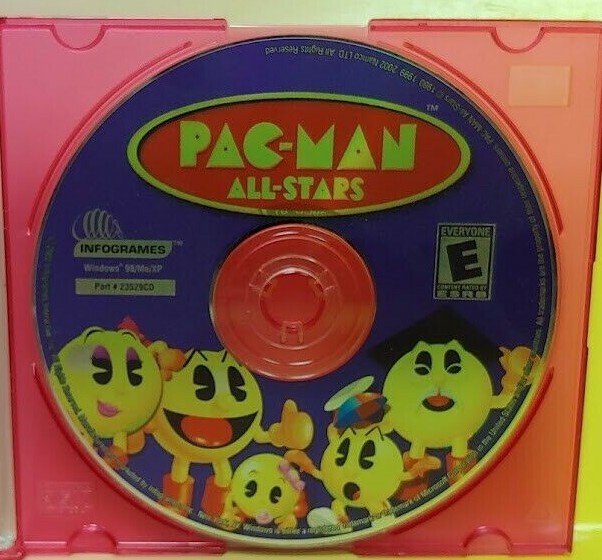 Pac-Man All-Stars Jewel Case (PC, 2003) Infogrames NAMCO Win 98/Tested ...