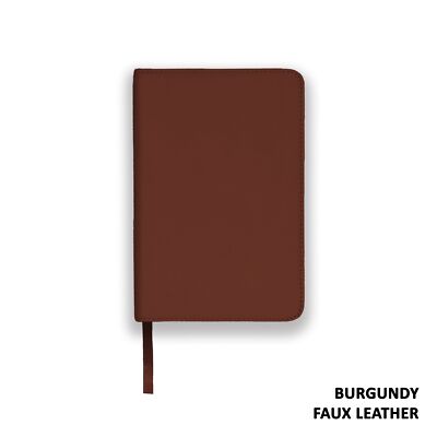 LSB Legacy Standard Bible/Compact Edition-Burgundy Paste-Down Faux ...