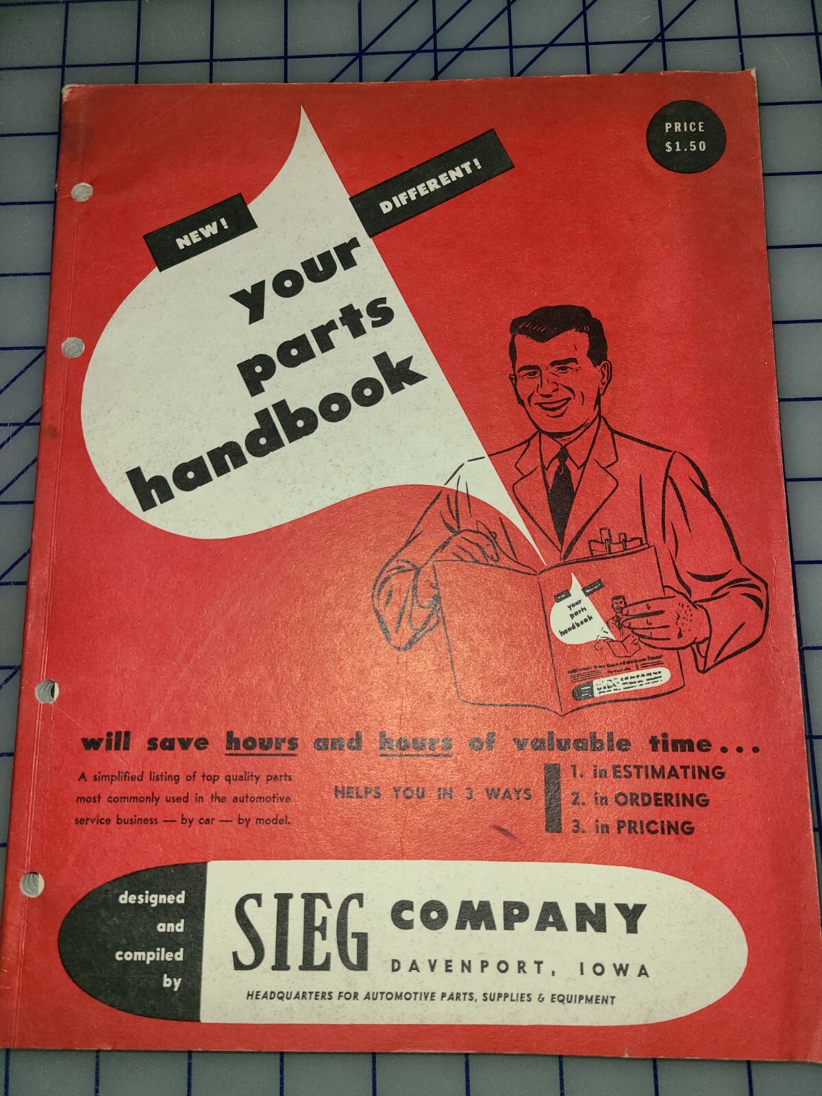 1948 Sieg Parts Catalog 1938 thru 1946 | eBay