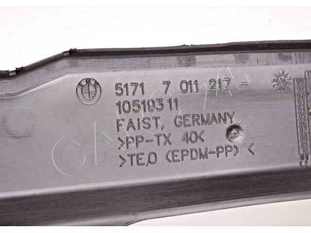 Genuine BMW E65 E66 E67 Front Upper Radiator Air Vent Duct OEM ...