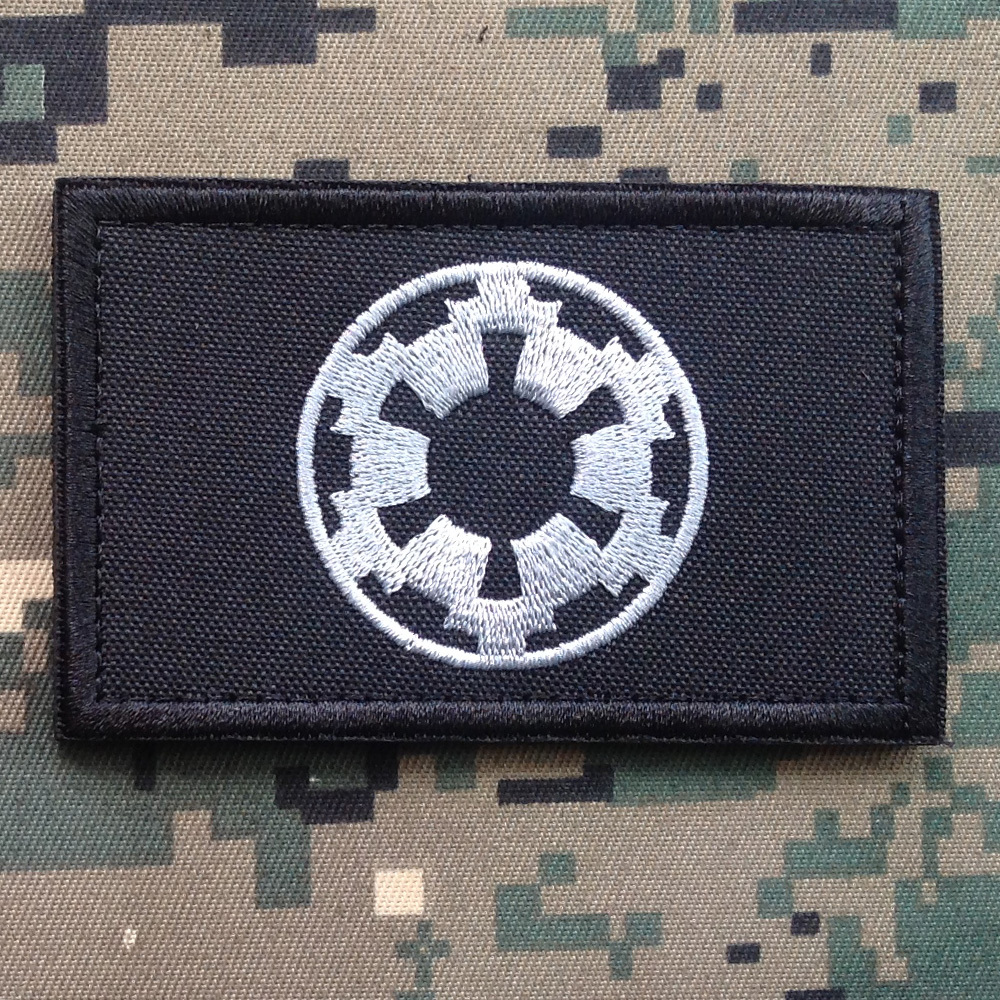 STAR WARS IMPERIAL GALACTIC EMPIRE TACTICAL ACU DARK EMBROIDERY Hook ...