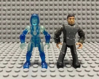 Mega Bloks Construx Halo UNSC Infinity FVK37 Cortana & Chief Captain ...