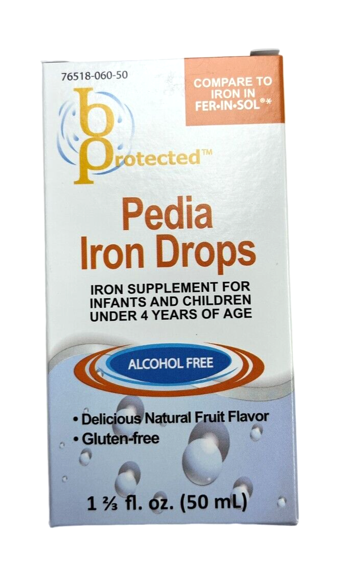 Pedia Iron Drops 15mg/ml Pediatric Iron Drops Bayshore 50ml w/ dosage ...