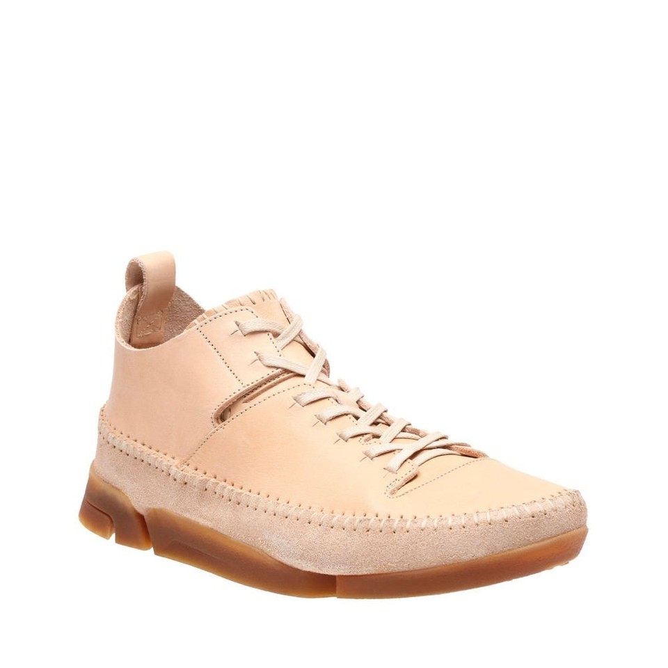 Clarks Original Men Wallabees Trigenic Tan Lea Limited Edition UK 7,8,9 ...