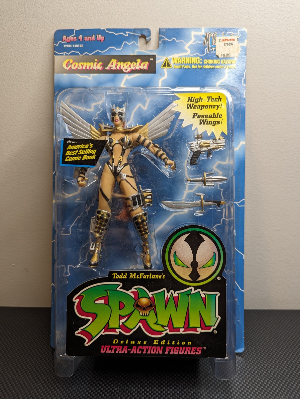 McFarlane Toys Spawn Cosmic Angela Deluxe Edition Ultra Action Figure ...