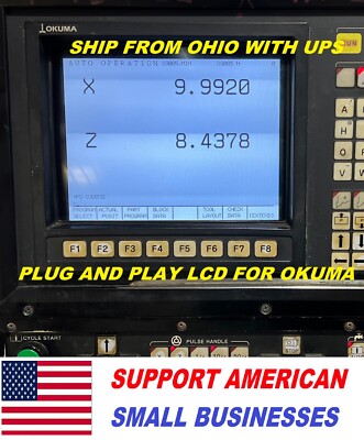 MONITOR FOR OKUMA OSP Operating Panel 5020LSC OSP5000-G 5020 PLUG AND ...