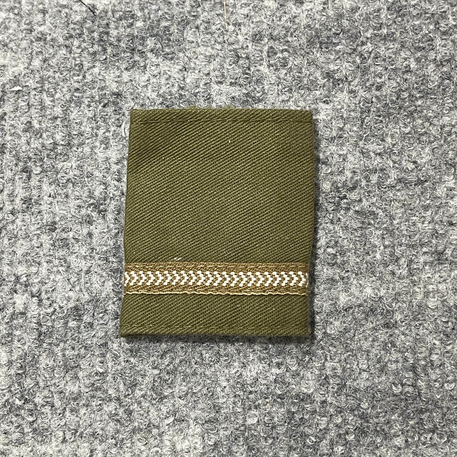 British Army Surplus Sandhurst Officer Cadet Epaulette & Rank Slide ...