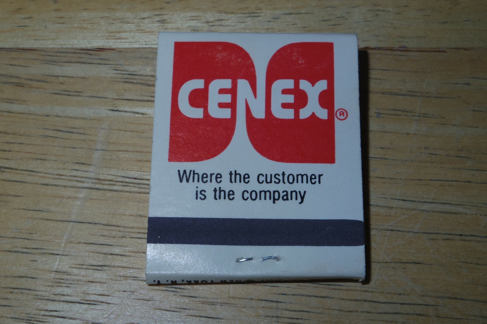 Vintage Cenex Co-op Oil Gas Where The Customer Is The Company Matchbook ...