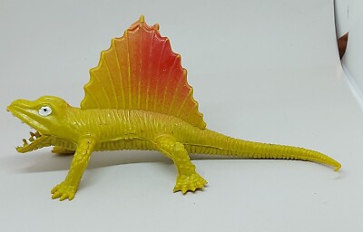 Edaphosaurus 6 Inch Dinosaur Figure Vintage 1990s Chinosaurus sailback ...