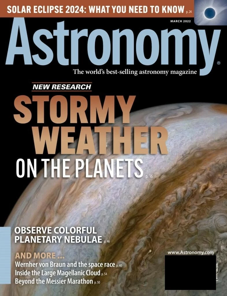2022 Astronomy Magazine