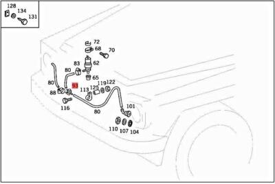 Genuine MERCEDES W463 G-CLASS W463 Cabrio Valve 4638690019 | eBay