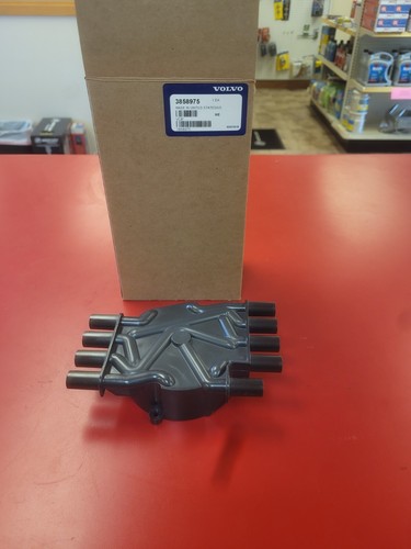Volvo Penta New OEM Distributor Cap V8 5.7L, 5.8L Flat Distributor Cap ...