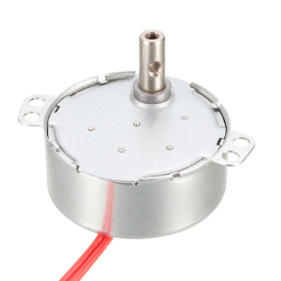 Synchronous Motor AC 12V 2.5-3RPM 50-60Hz CCW/CW 4W Reduction Gear ...