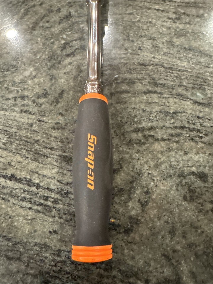 Snap On fhlx80b 3/8 drive dual 80 locking flex head ratchet orange | eBay