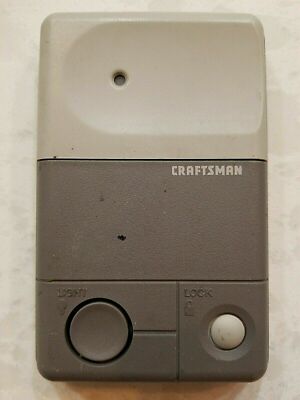Craftsman 53687 Garage Door Opener 3 Function Wall Button Console ...