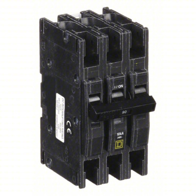 QOU390 Square D 3-Pole 90A Feed-Through Circuit Breaker NEW | eBay