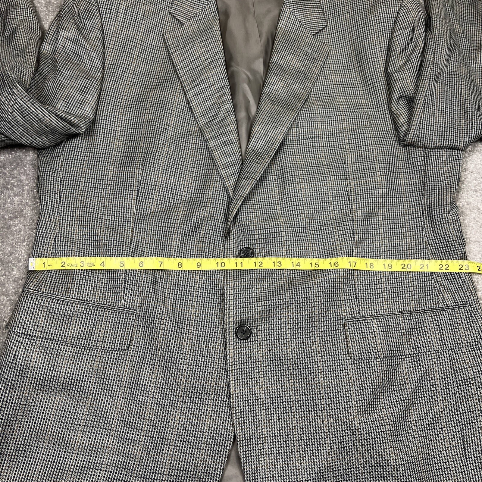 Chaps Ralph Lauren Men's Blazer Size 46R Silk Blend Gray Sport Coat ...