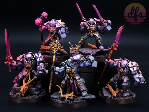 Brotherhood Terminator Squad Grey Gray Knights Warhammer 40k ...