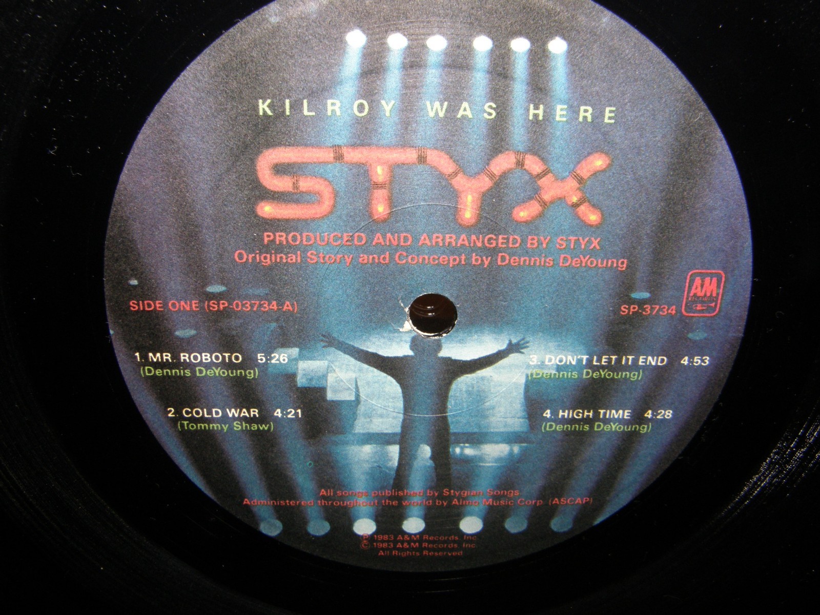 Styx Kilroy Was Here LP 1983 A&M Gatefold Mr Roboto Vinyl Record | eBay