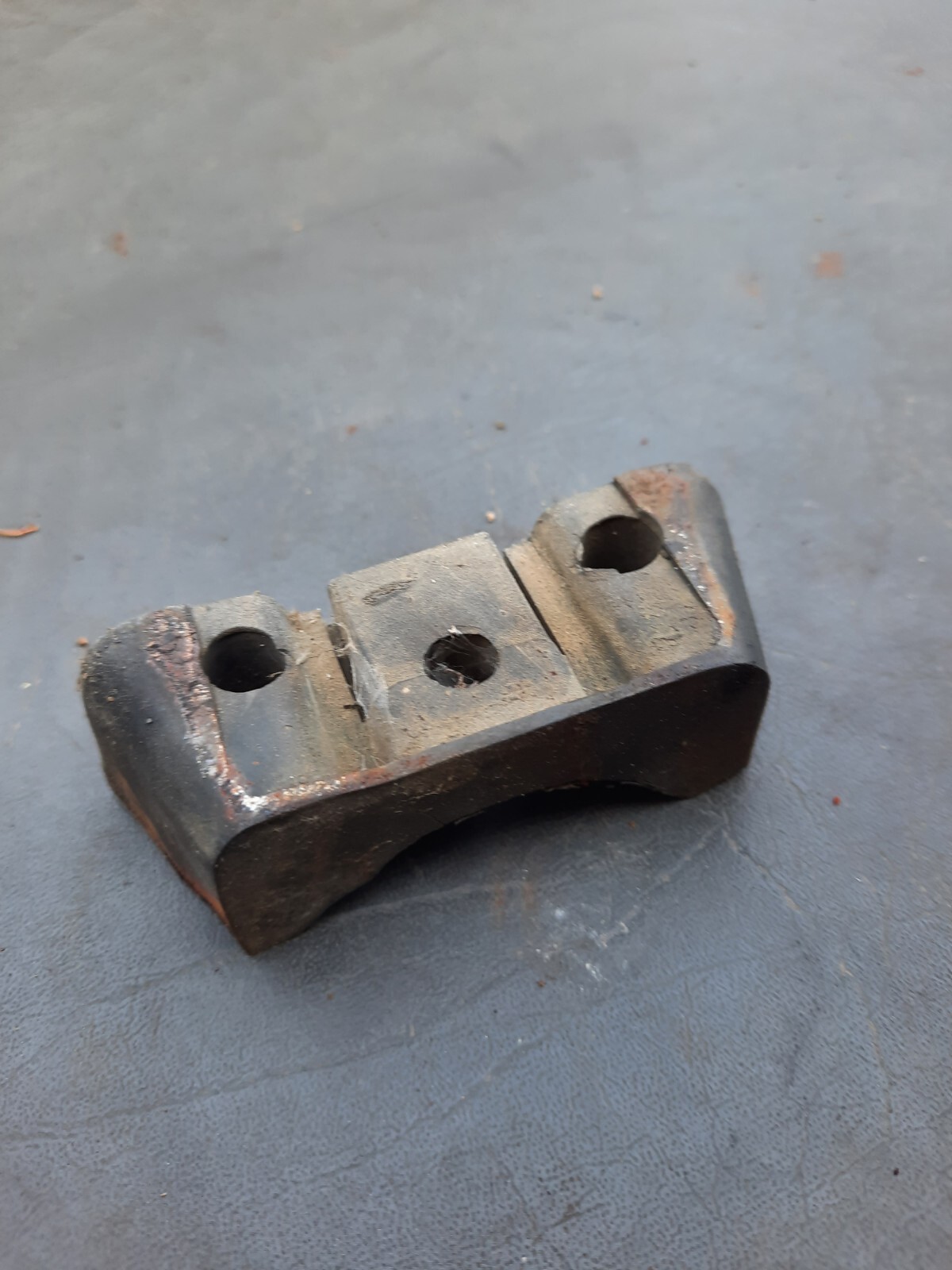 Yamaha OEM 250 DT1 Rare Early Style Original Gas Fuel Tank Rubber PAD ...