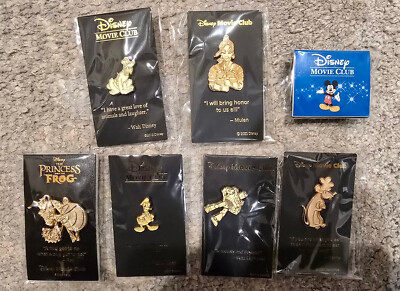 Disney Movie Club DMC Exclusive Lapel Pins *PICK AND CHOOSE* RARE and ...