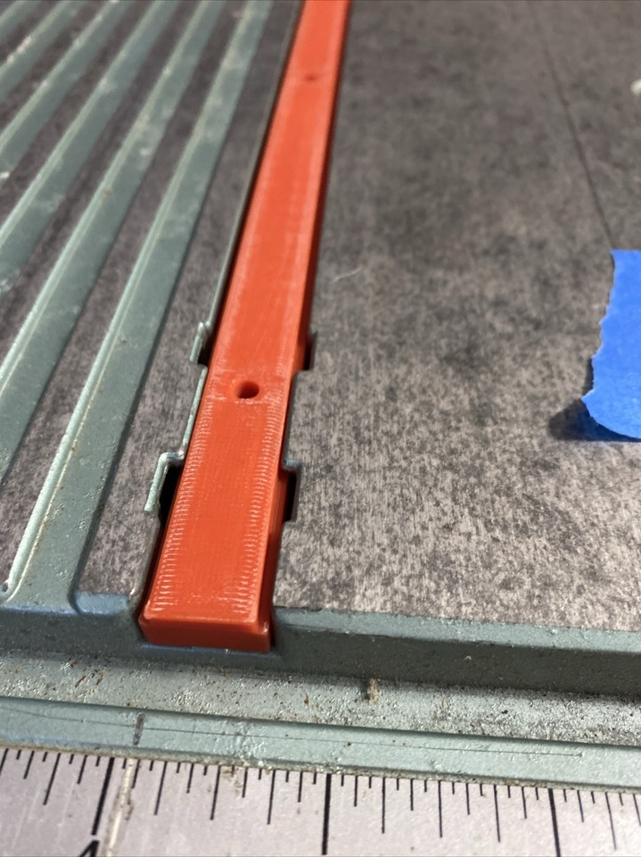 Hitachi C10RA2 Crosscut Jig 2 Plastic Runners 5/8”wide T Slot Miter ...