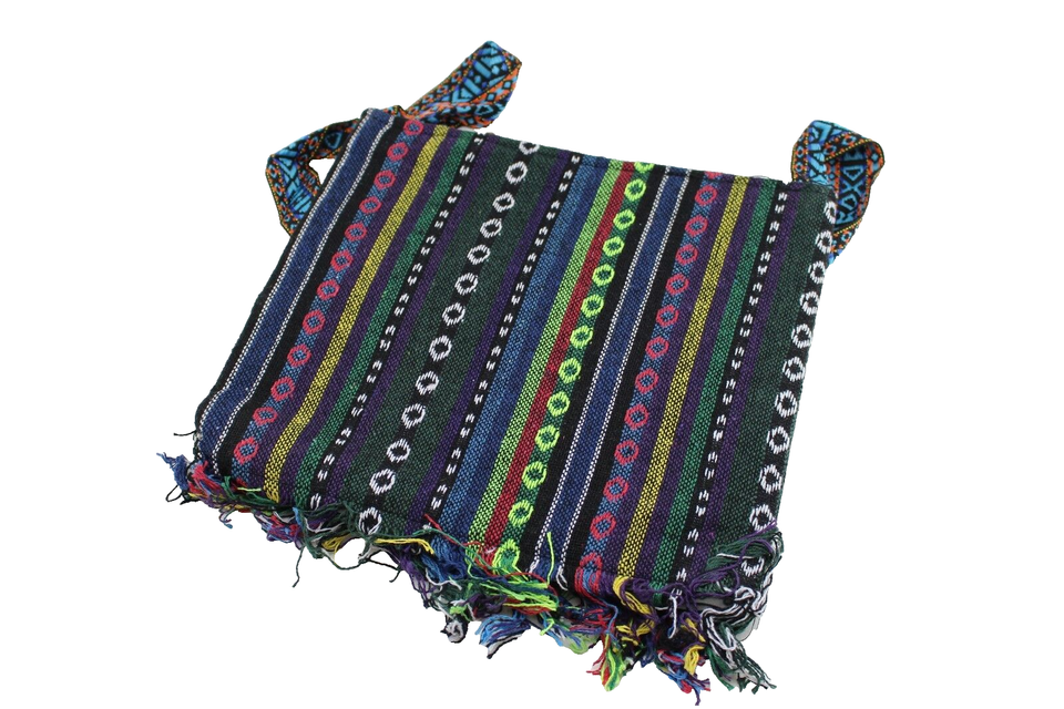 Ethnic Multicolor Embroidered Traditional Folk Style Shoulder Bag with ...
