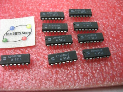 CD4078BE Harris IC CMOS 8-Input NOR Gate 4078B 4078 - NOS Qty 9 | eBay