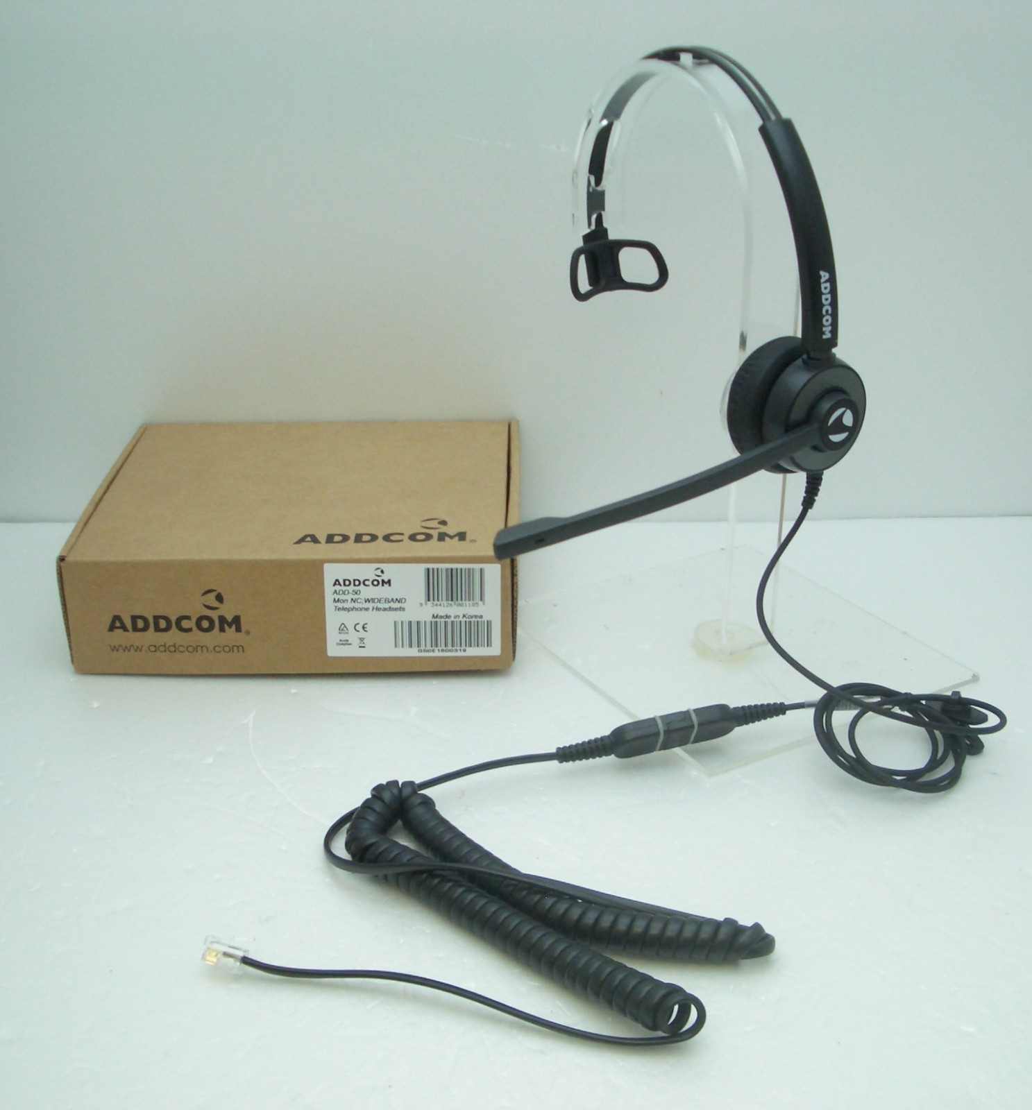 ADD50-01 Headset For Avaya Mitel Polycom Digium Toshiba Hybrex NEC ...