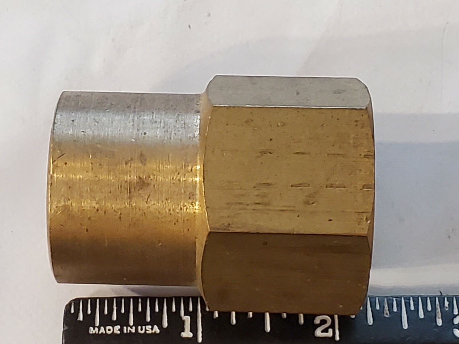 Copper Brass 1" Female Threaded to 1" Female Sweat Fitting | eBay