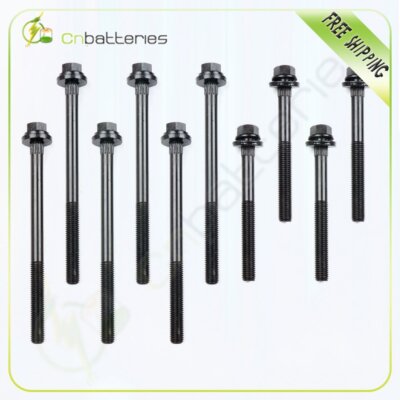 Cylinder Head Bolts For 95-99 Mitsubishi Eagle Chrysler Dodge 2.0 DOHC ...