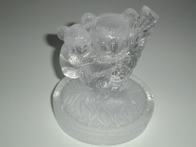 Vintage Koala Lead Crystal ONEIDA CAPRI Collection KOALA BEAR Sculpture ...