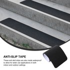 2 PCS Anti Slip Tape for Stairs Precut Treads Non Indoor Black Ledder ...