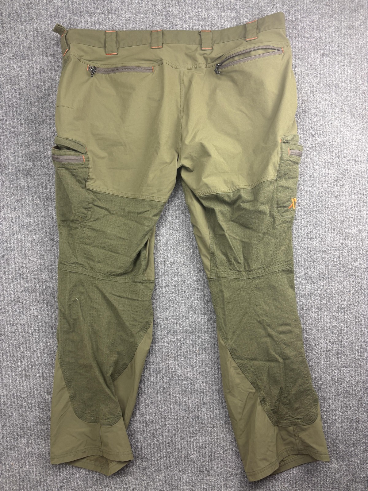 First Lite Obsidian Foundry Pants Mens 40x33 Green Hunting Outdoors Zip ...