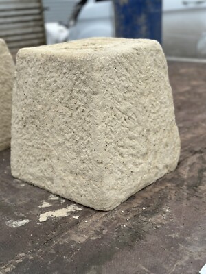 STADDLE STONE - POST STONE, FOR OAK FRAME | eBay UK
