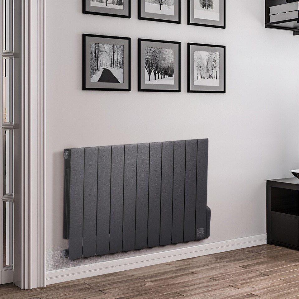 Portable Electric Wall Mounted Oil Filled Heater Themostat Radiator ...