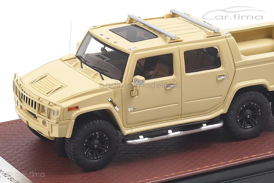 Hummer H2 Sut 6 1 Of 199 Sahara Beige Grande Illuminazione Modello 1:43 ...