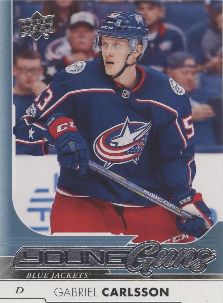 2017-18 Upper Deck - Young Guns #215 Gabriel Carlsson (RC) for sale ...