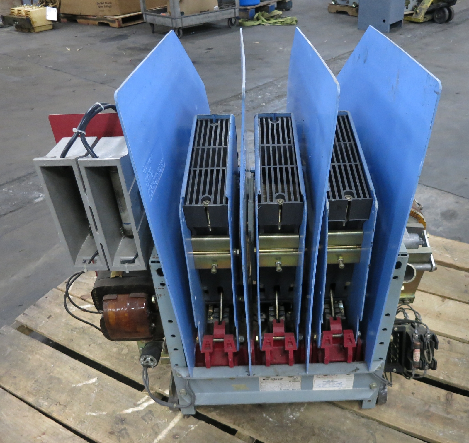 Westinghouse LF-50H430 360A 5000V AC Motor Contactor Ampgard 2121A13G01 ...