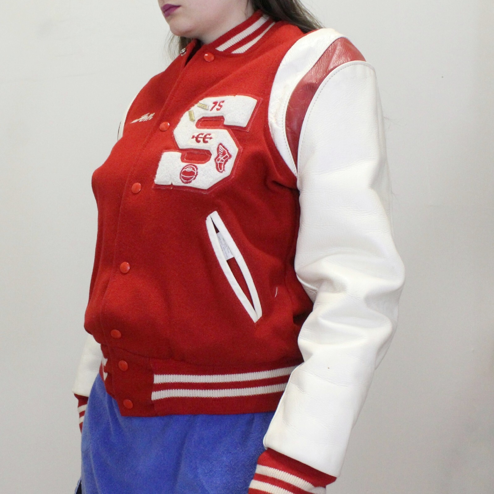 Vintage 70s Sullivan Letterman Jacket for Tom by Holl… - Gem
