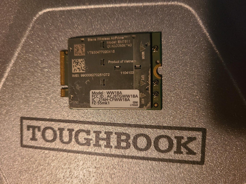 Sierra Wireless em7511 WWAN Cellular Gobi card for Panasonic ToughBooks ...