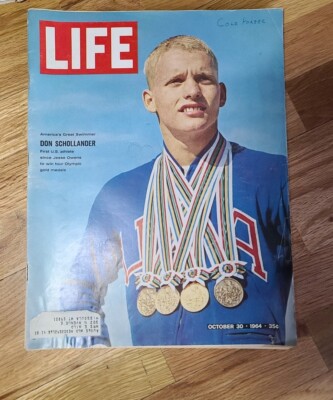 LIFE Magazine October 30, 1964 Don Schollander Maria Callas Cole Porter ...