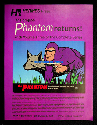 The Phantom Hermes Press Comics 2011 Trade Print Magazine Ad Poster ...