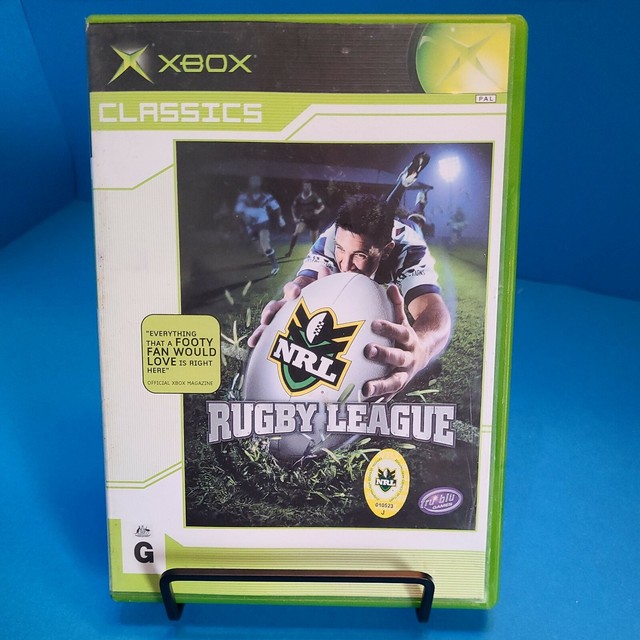 Australian NRL Rugby League Game for Original Xbox Complete PAL Version ...